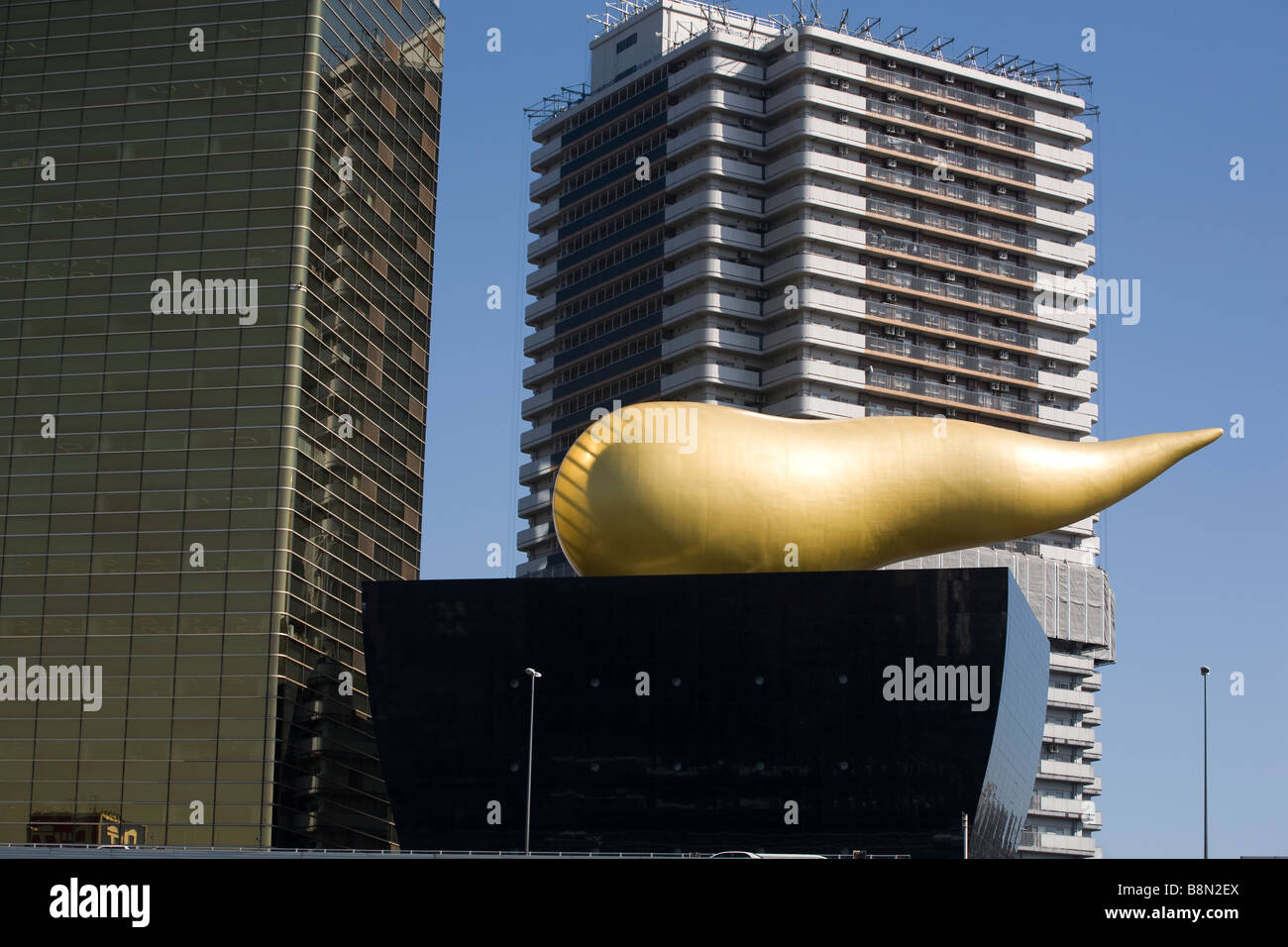 Asahi beer company Super Dry Hall designed by French architect Philippe ...