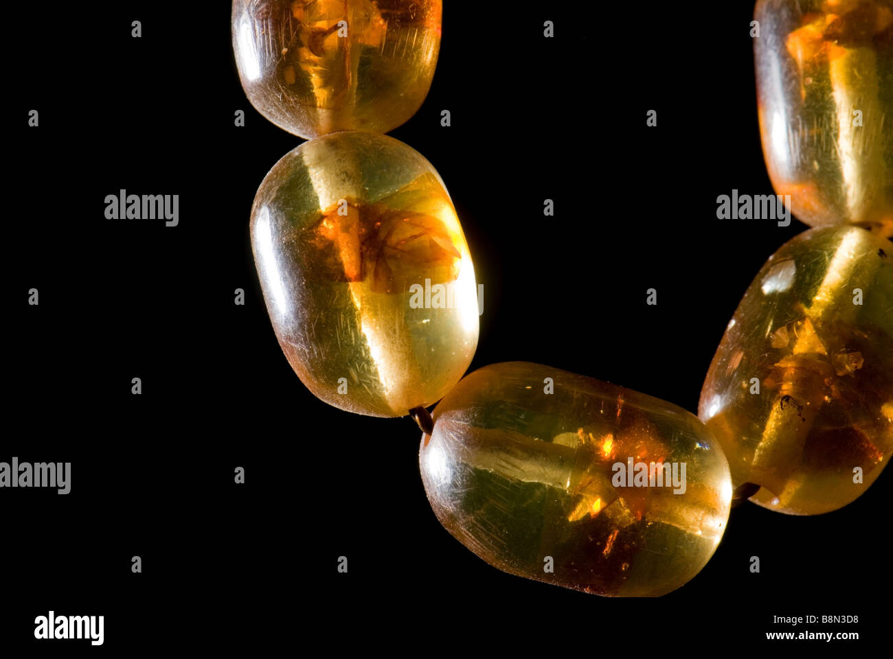A greek kompoloi made of amber Stock Photo - Alamy