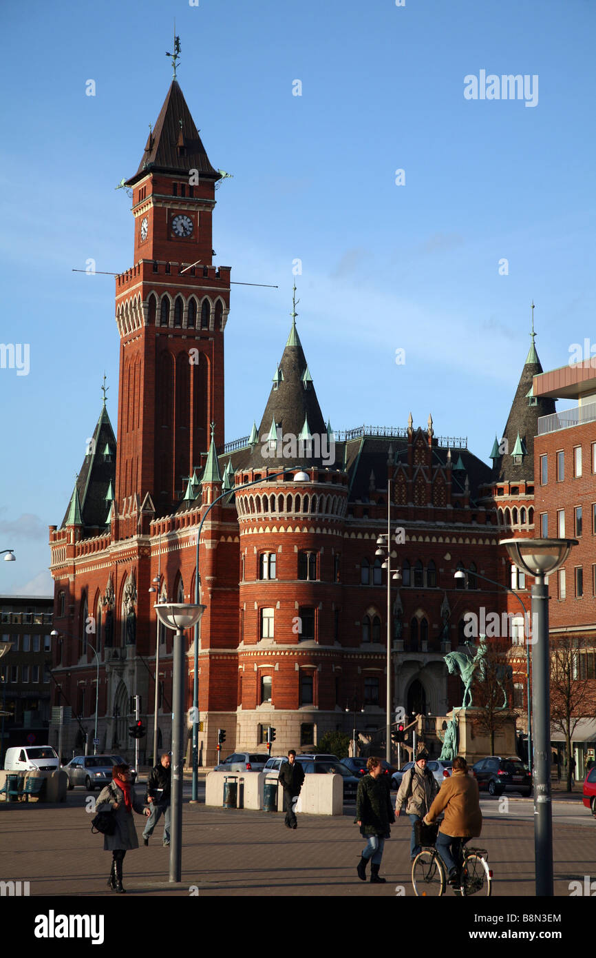 The Helsingborg city hall. Sweden. Europe Stock Photo - Alamy