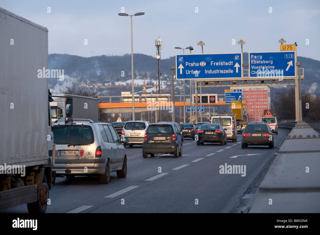 Motorway a7 hi-res stock photography and images - Alamy