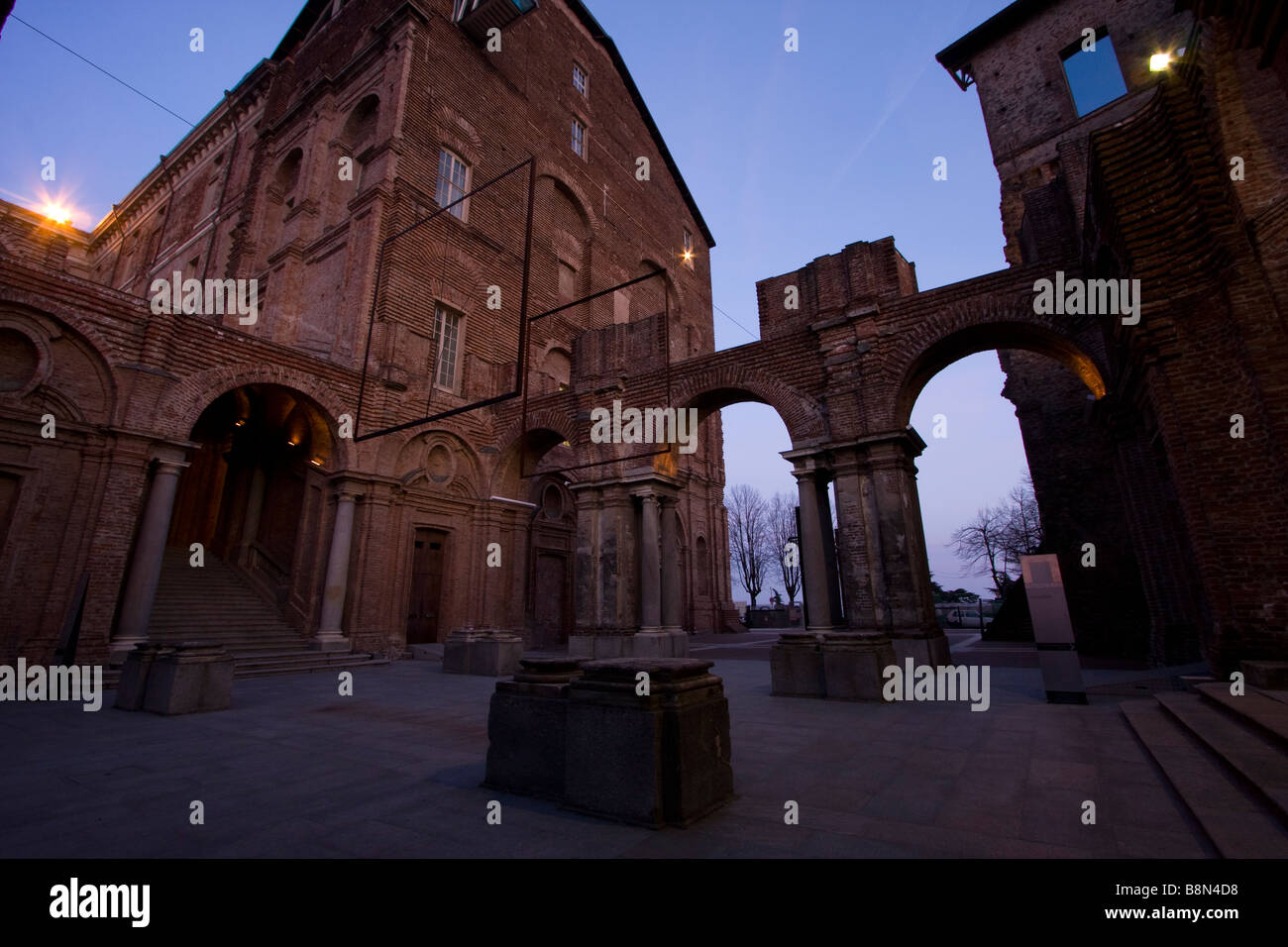 Castello di Rivoli venue for exhibitions on contemporary art Stock ...