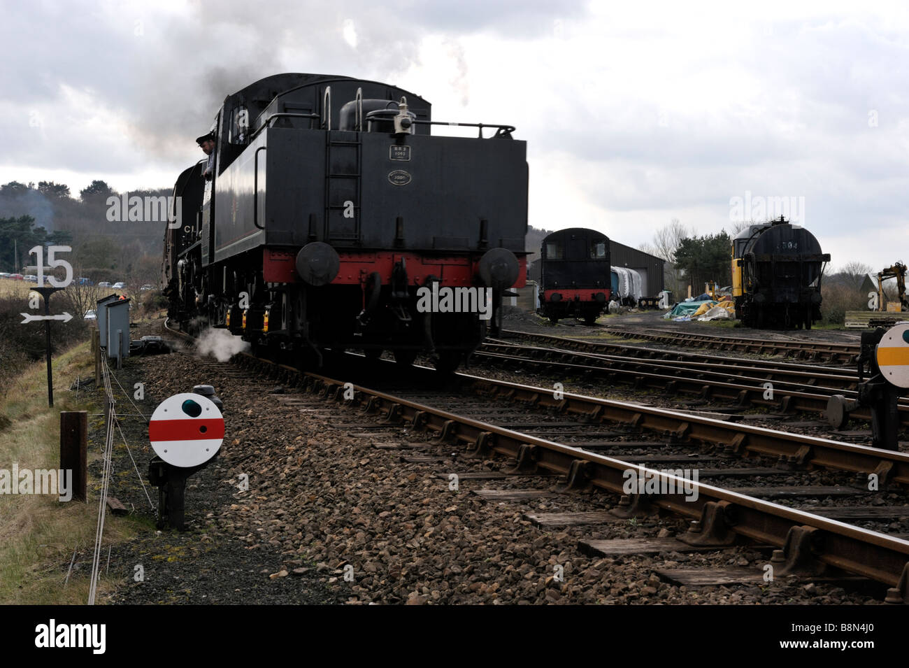 British rail shunting locomotive hi-res stock photography and images ...