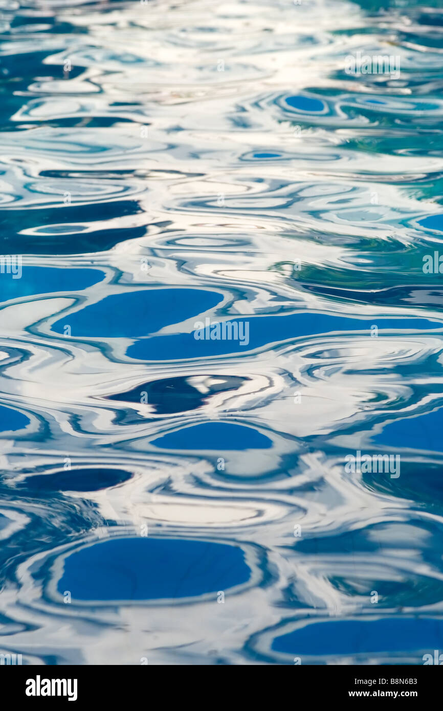 water in the pool background horizontal Stock Photo - Alamy