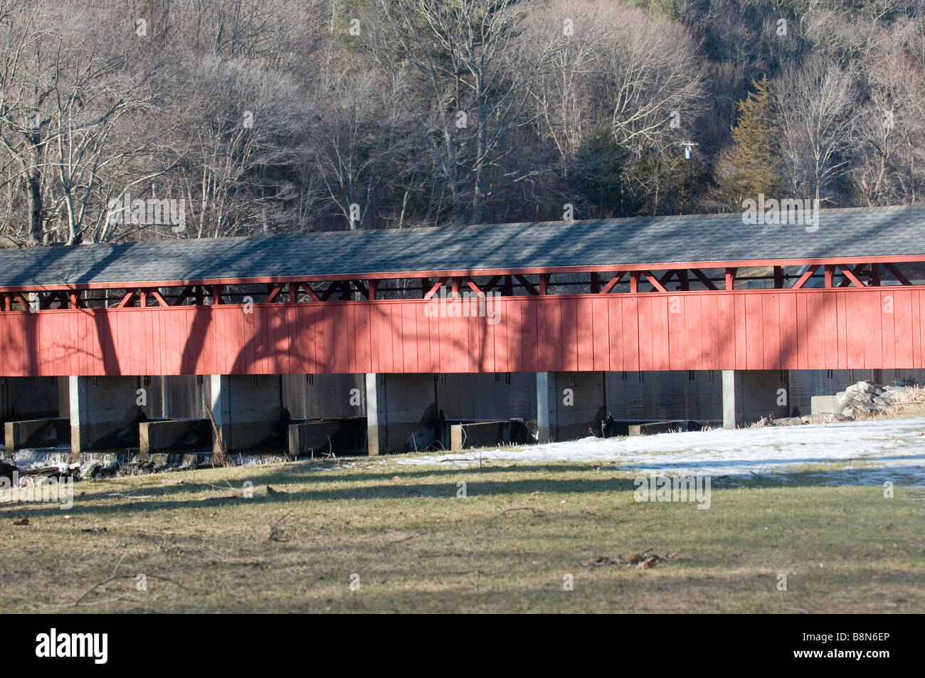 Bridge over waterfall hi-res stock photography and images - Alamy