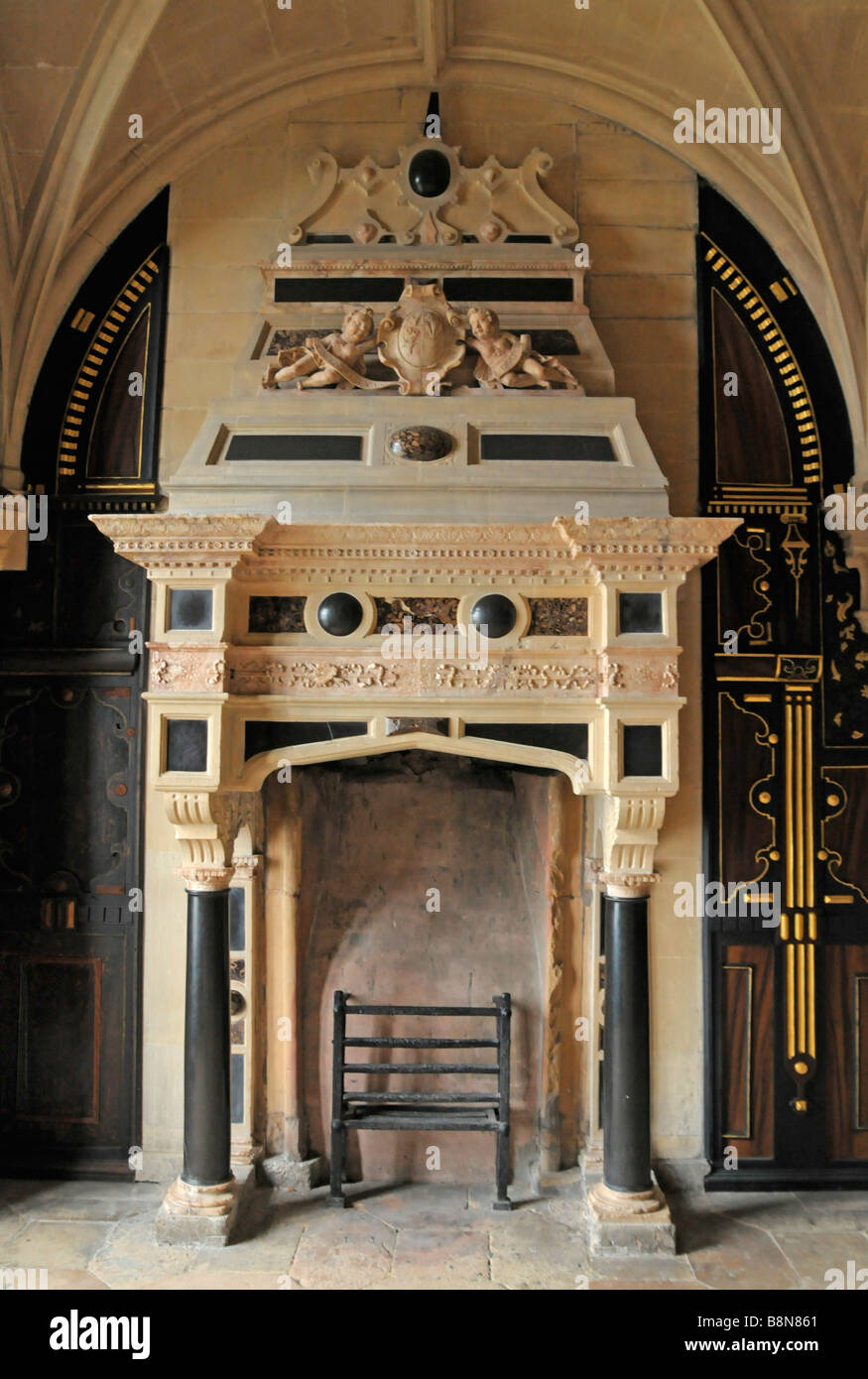 Castle Interior Fireplace High Resolution Stock Photography and Images ...