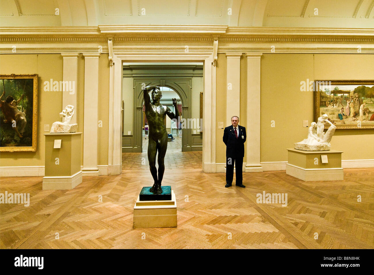 An exhibition of paintings and sculptures at the Metropolitan Museum of ...