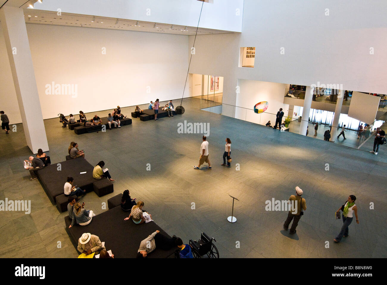 Lobby museum of modern art new york hi-res stock photography and images ...