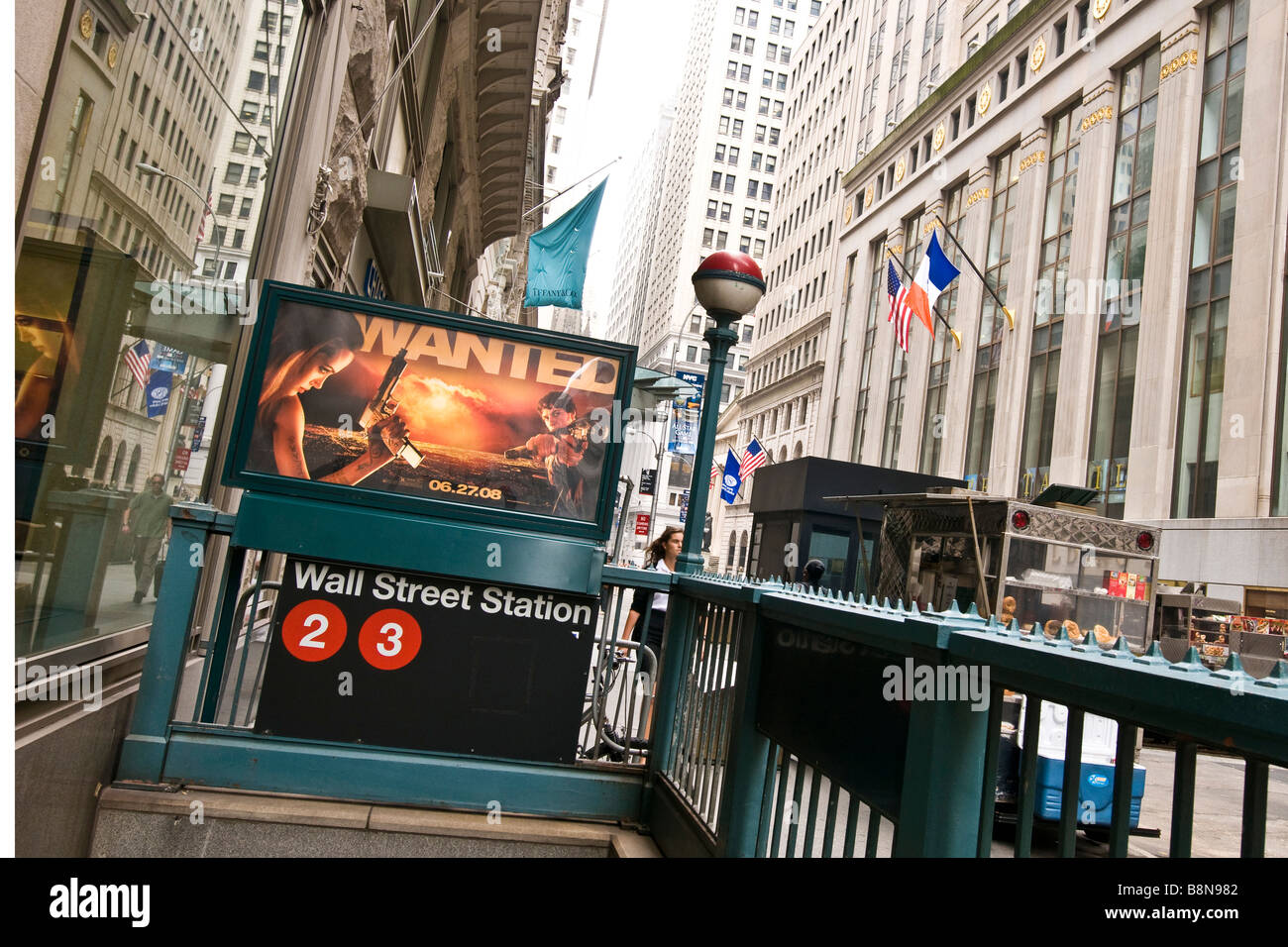 Wall street subway station hi-res stock photography and images - Alamy