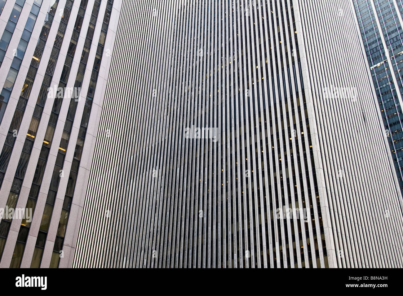 Skyscrapers manhattan new york abstract hi-res stock photography and ...