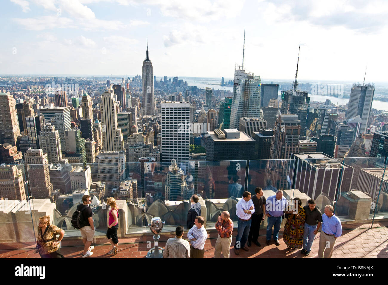 Viewing platform new york hi-res stock photography and images - Alamy
