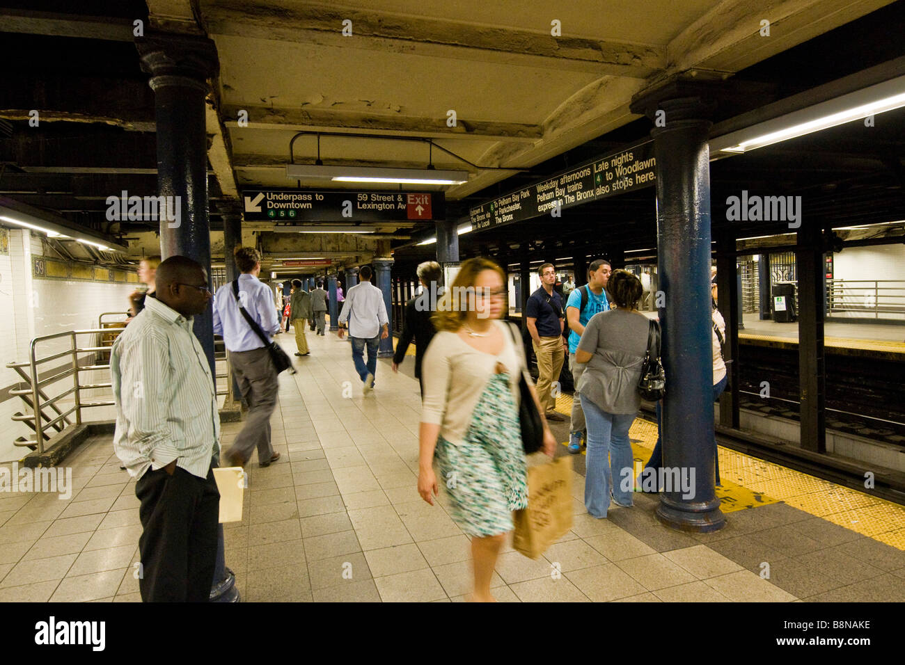 Underground subway hi-res stock photography and images - Alamy