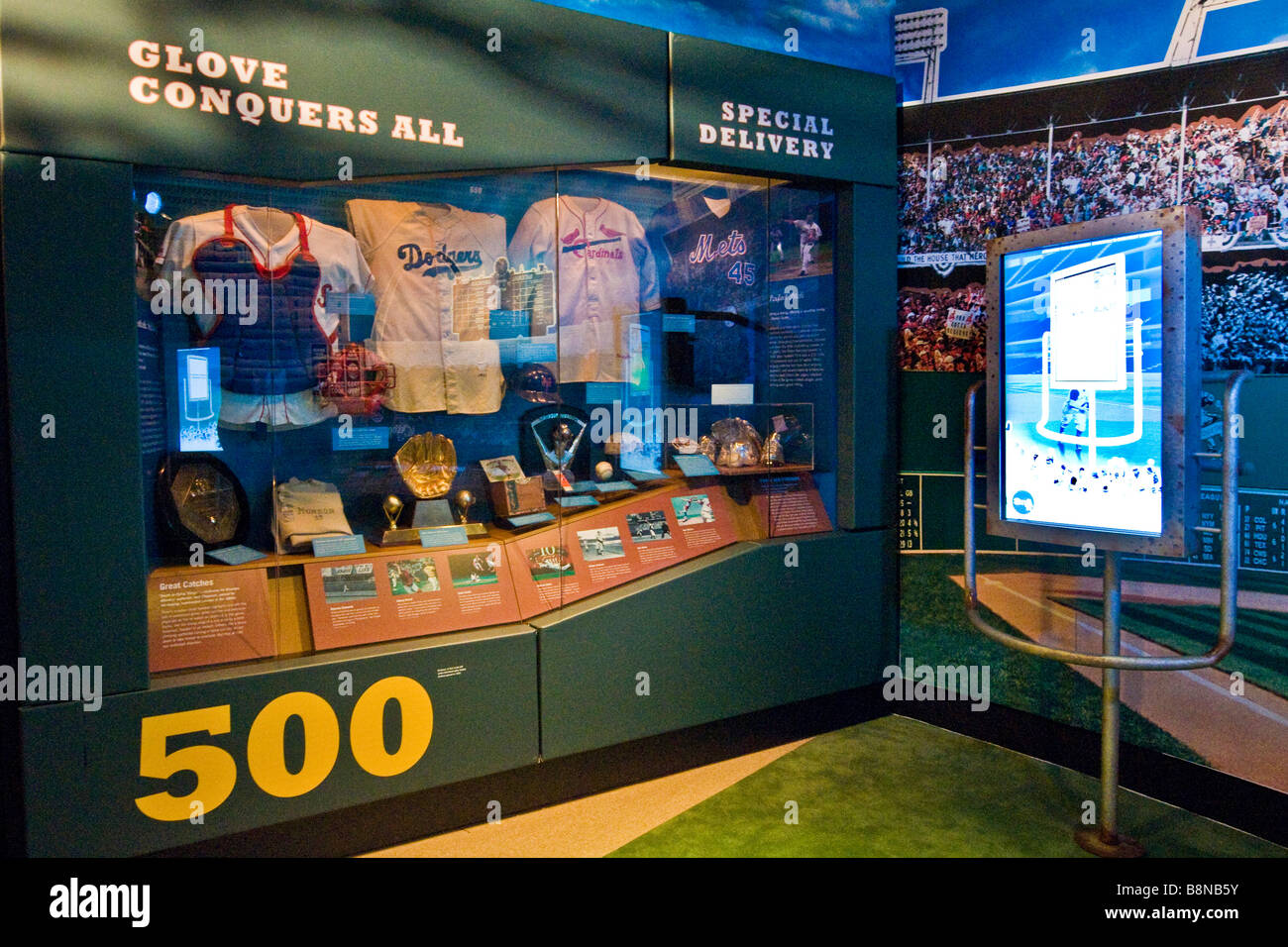 Sports museum of America Stock Photo - Alamy