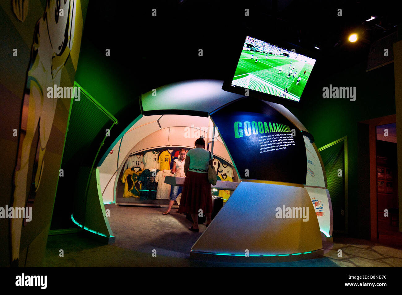 Sports museum of America Stock Photo - Alamy