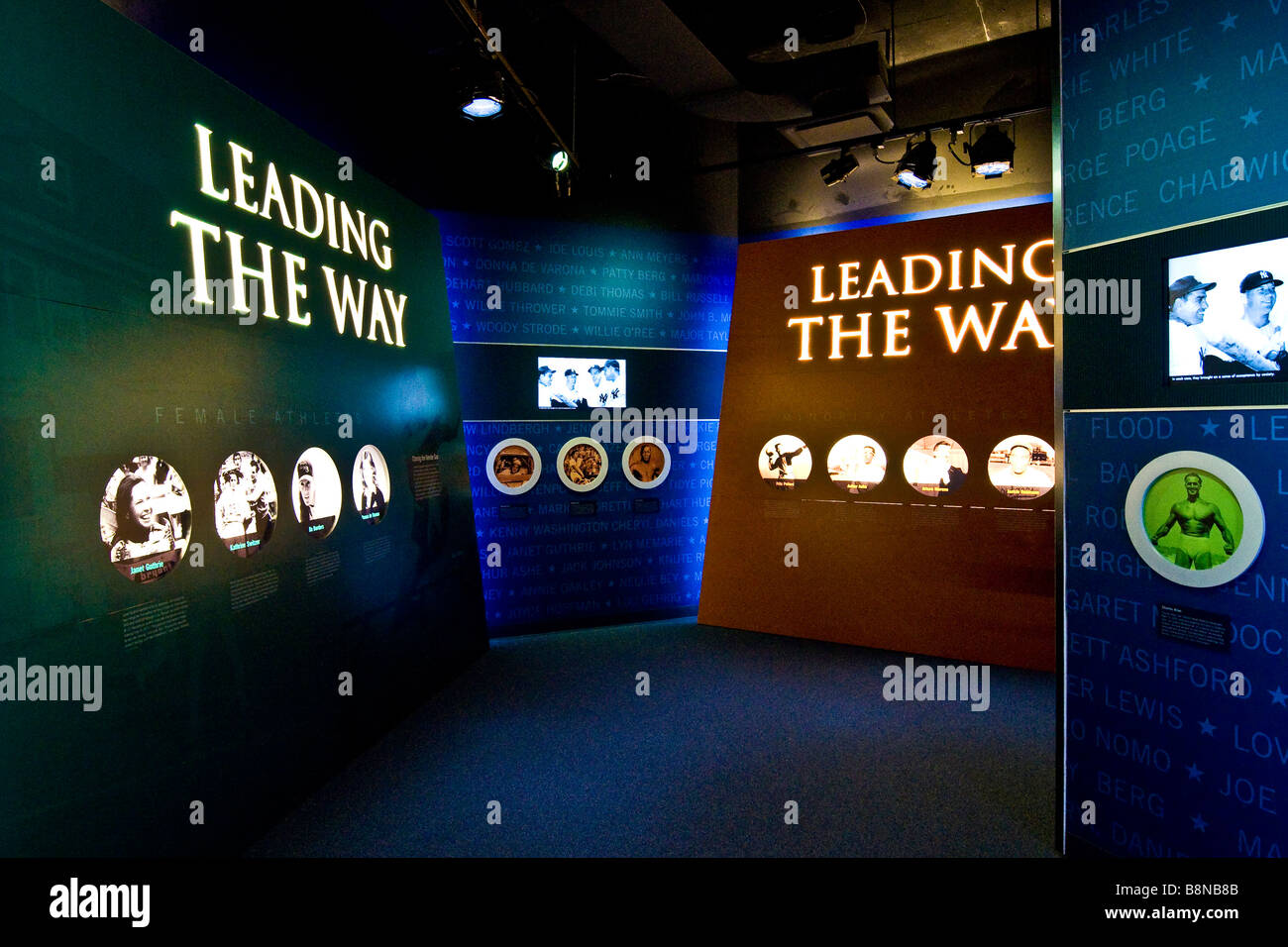 Sports museum of America Stock Photo - Alamy