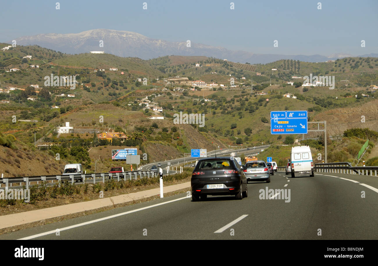 Spanish traffic signs hi-res stock photography and images - Alamy