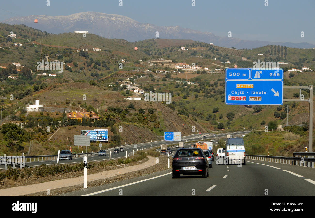 Spanish traffic signs hi-res stock photography and images - Alamy