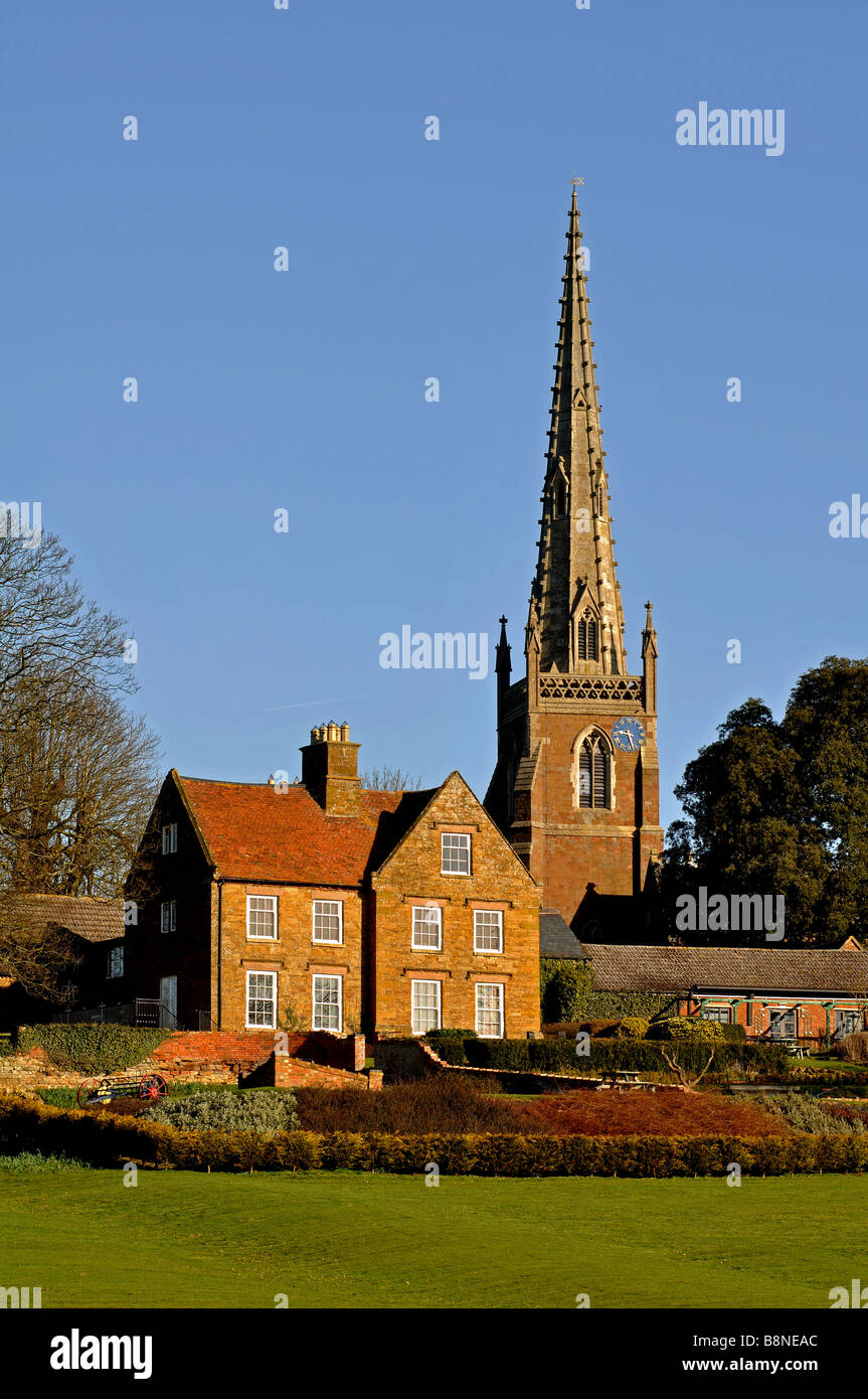 Braunston Manor and All Saints Church, Braunston, Northamptonshire ...