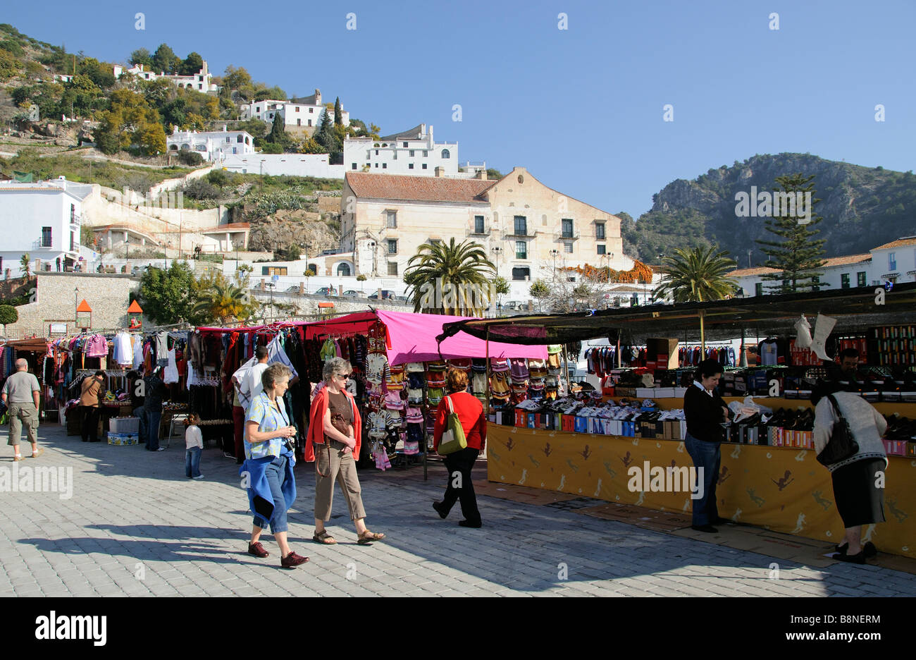 Spanish market town hi-res stock photography and images - Alamy