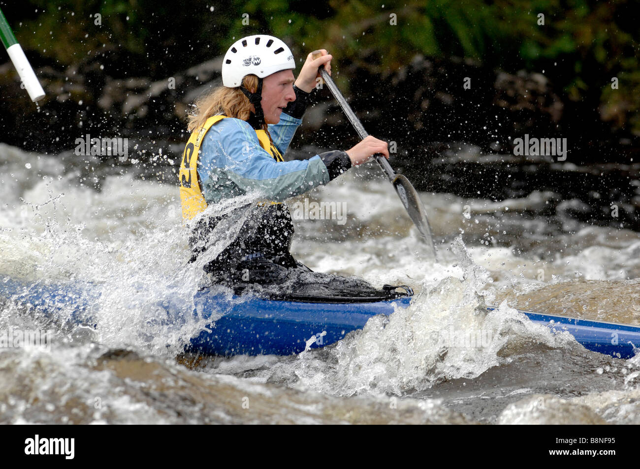 Paddle canoe rapids hi-res stock photography and images - Alamy