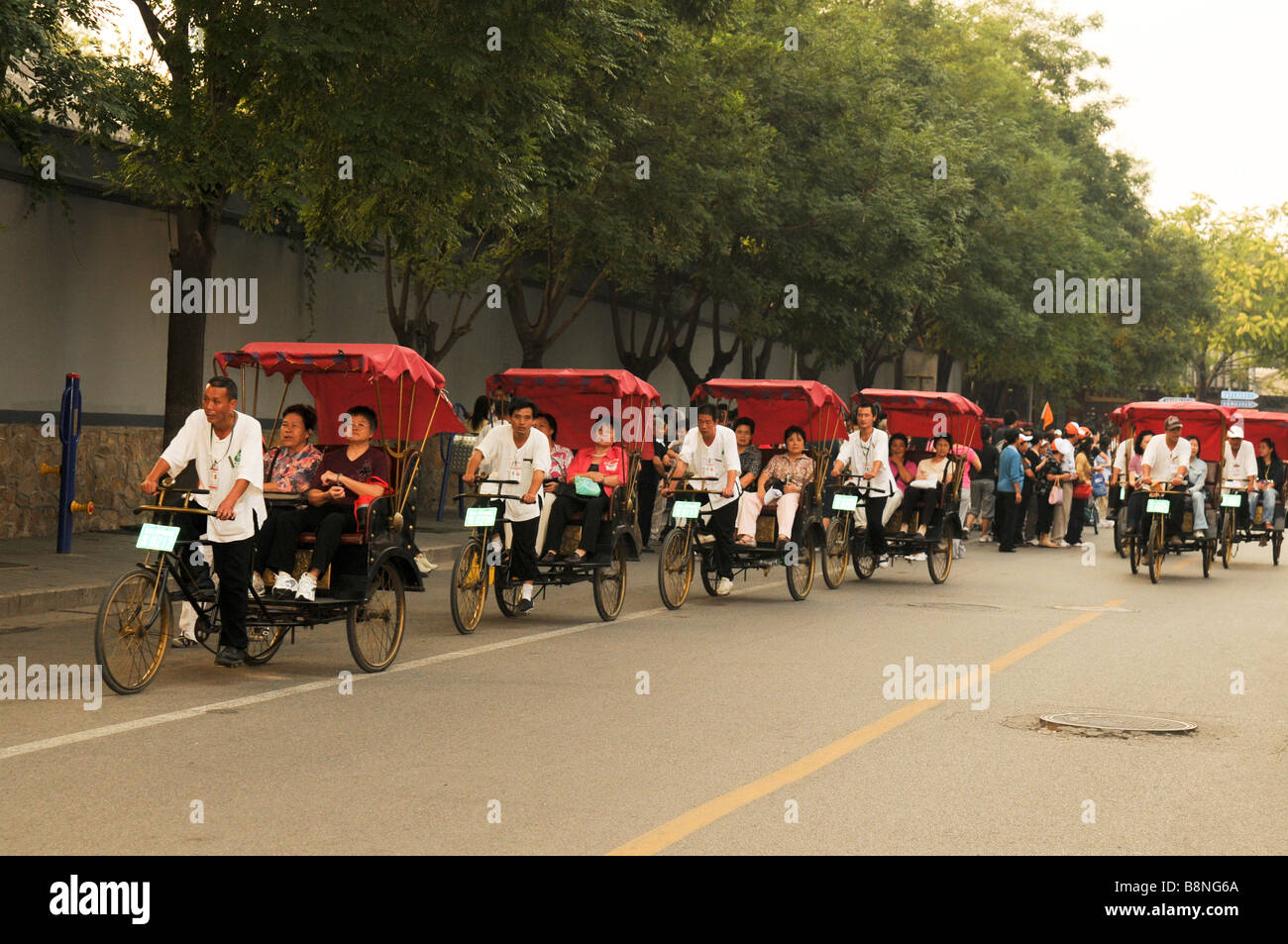 China Beijing Rickshaw Stock Photo - Alamy