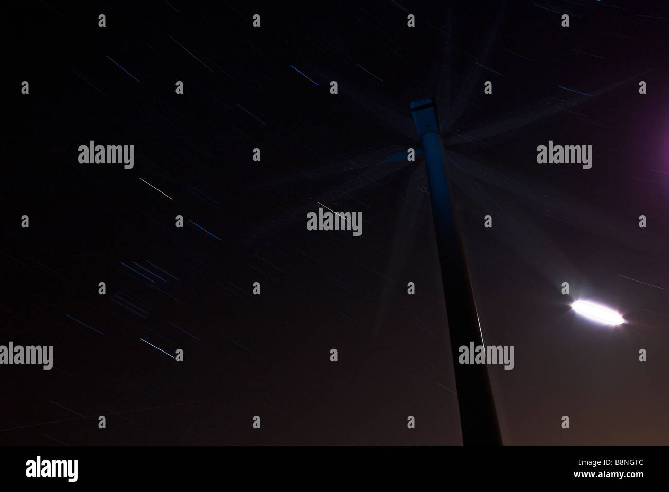 Wind turbine night hi-res stock photography and images - Alamy