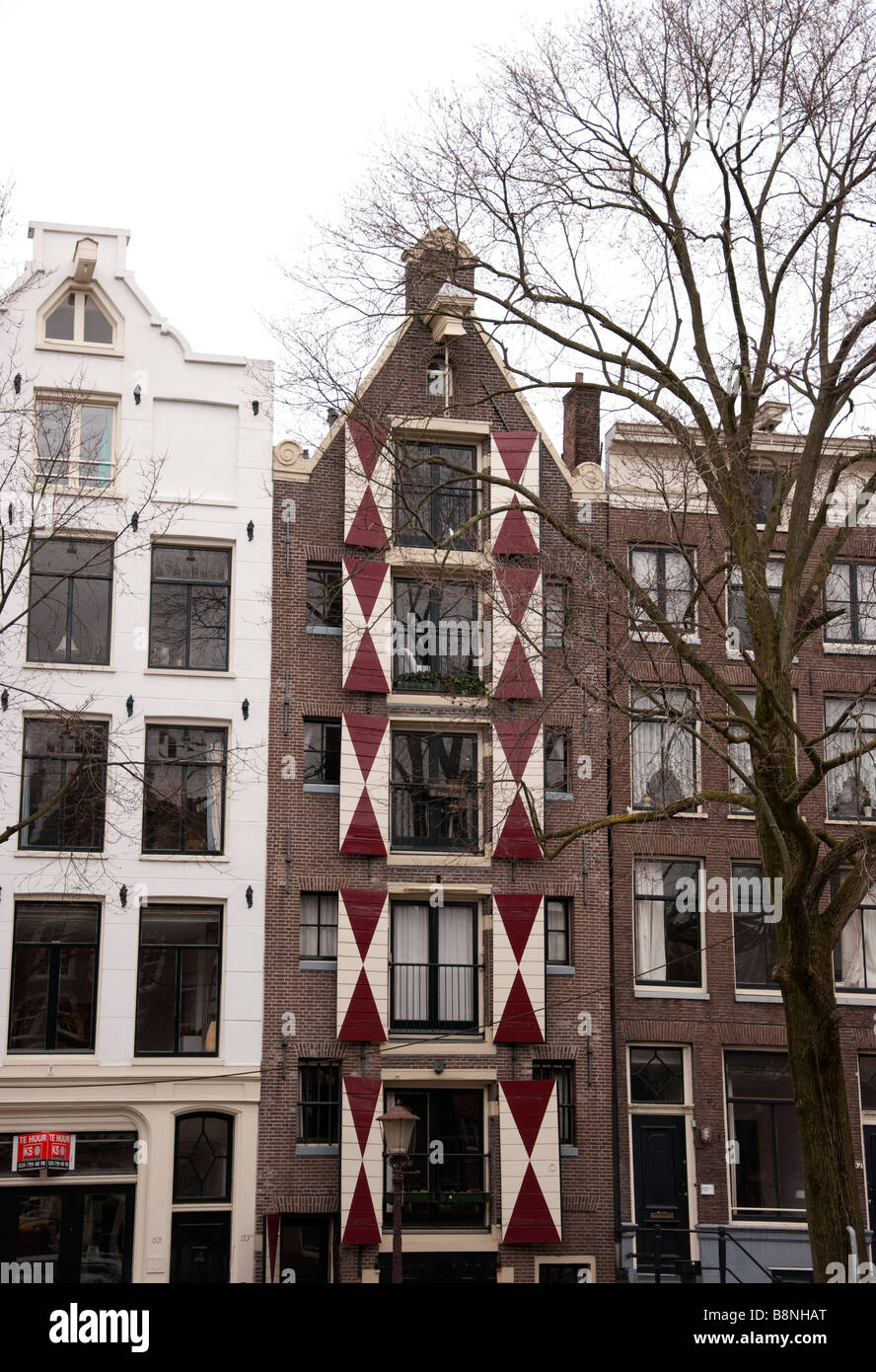Traditional Dutch Canalside House Amsterdam Stock Photo - Alamy