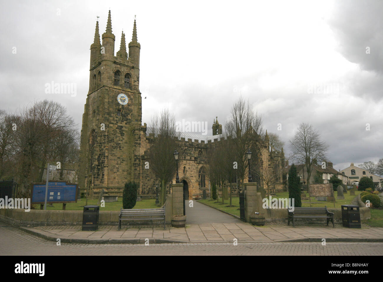 Parish Church of St John the Babtist Tideswell the Cathedral of the ...