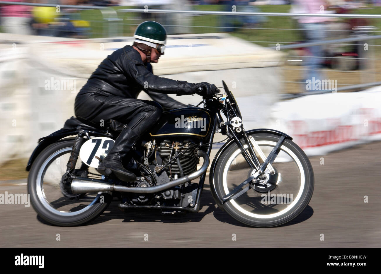 Vintage Velocette Motorcycle High Resolution Stock Photography and ...