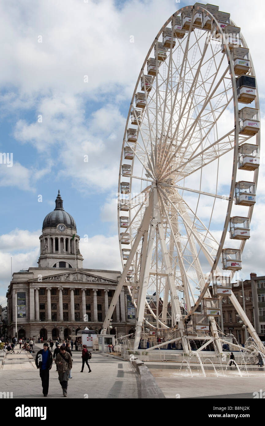 "Nottingham eye", England,"Great Britain Stock Photo - Alamy
