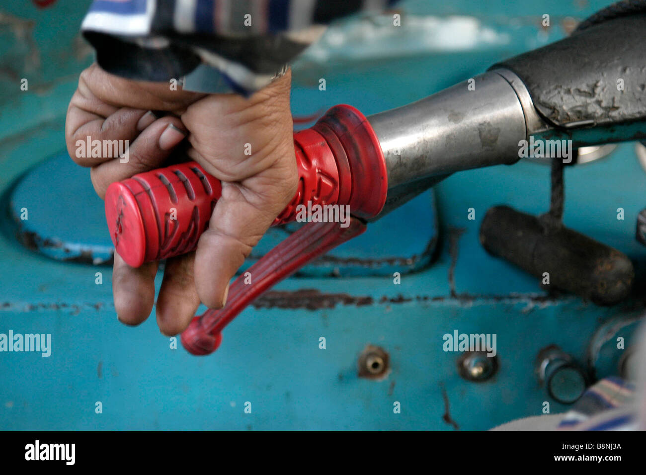 Hand throttle hi-res stock photography and images - Alamy