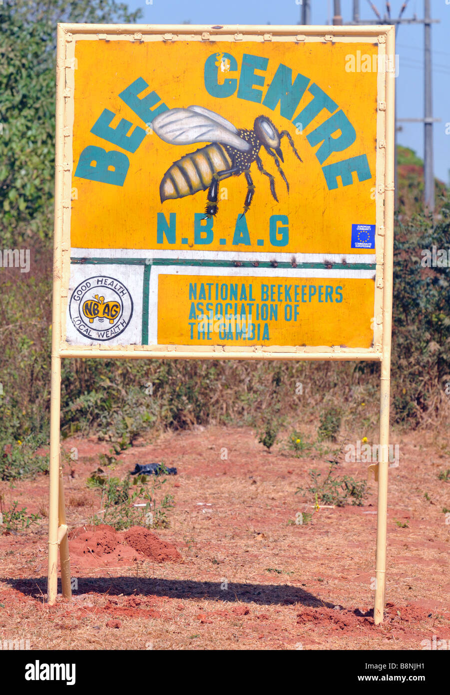 Bee Centre, The Gambia, West Africa Stock Photo - Alamy