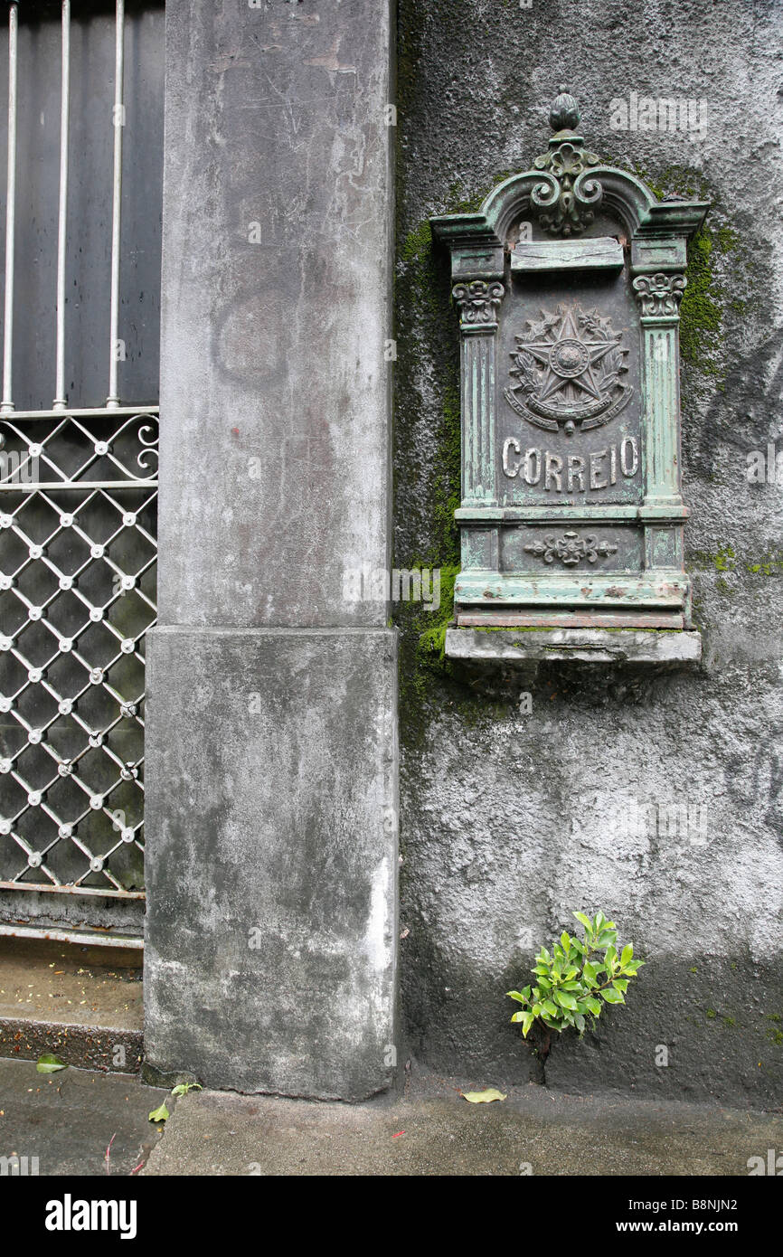 Post box in Brazil Stock Photo - Alamy