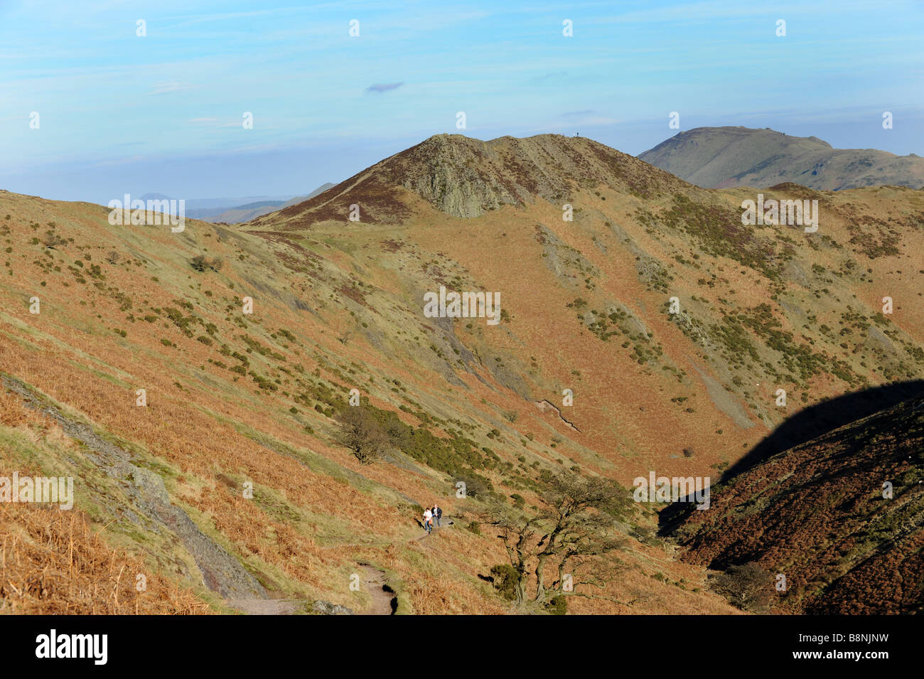The Long Mynd Church Stretton Shropshire England Uk Stock Photo - Alamy