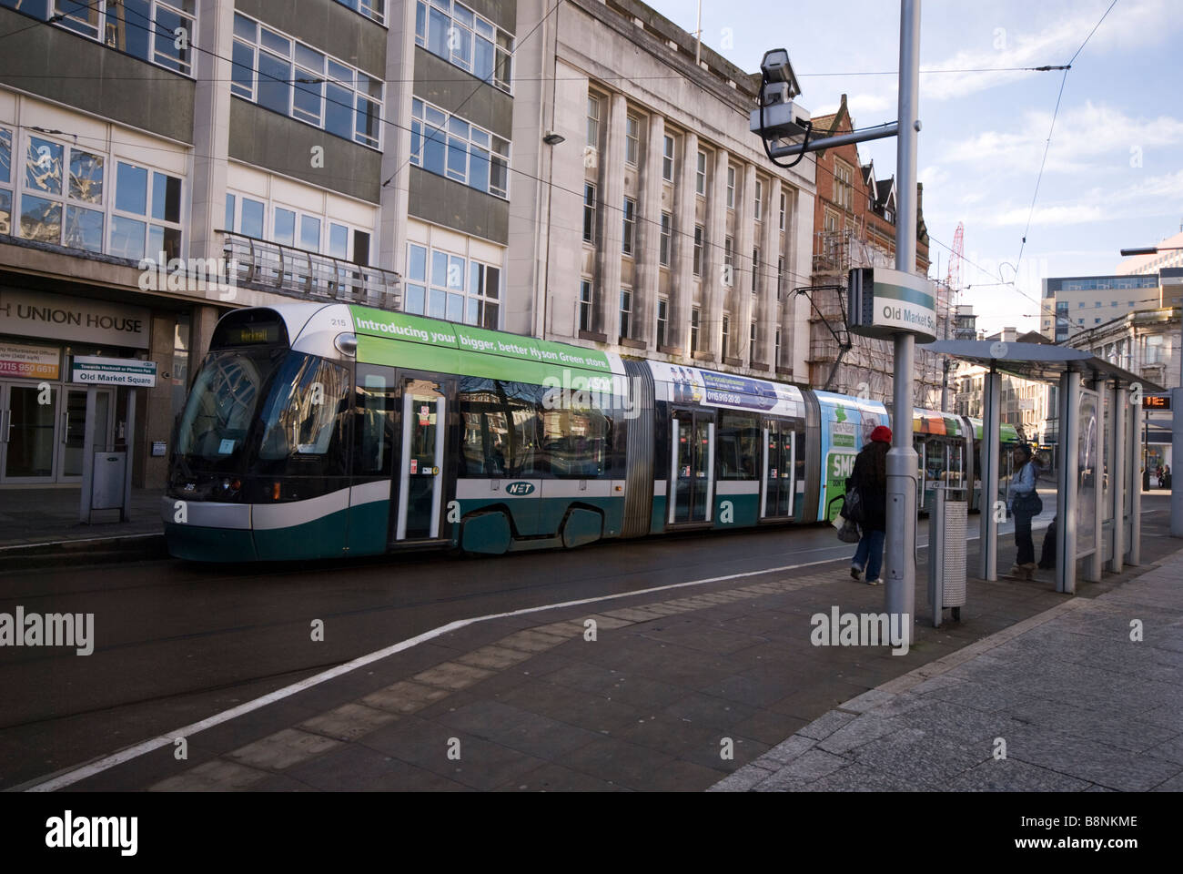 Nottingham tram hi-res stock photography and images - Alamy