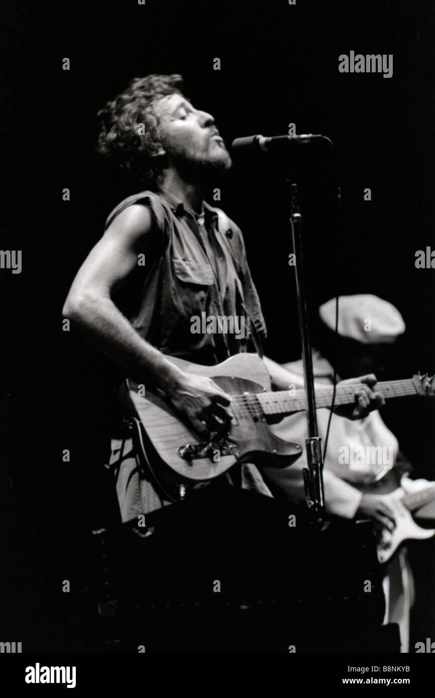 Bruce Springsteen and the E-Street Band, playing at Seton Hall ...