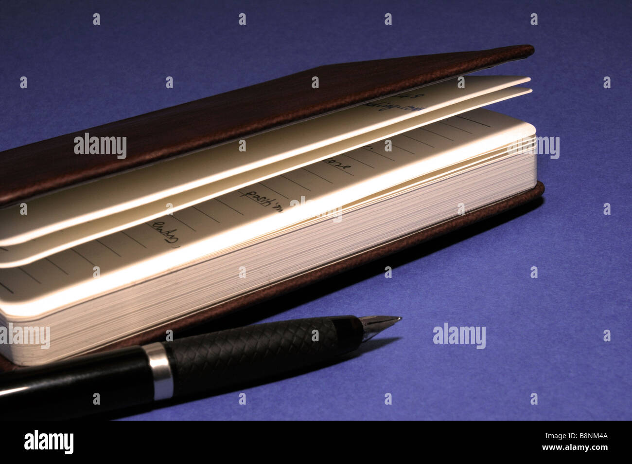 Fountain pen note book hi-res stock photography and images - Alamy