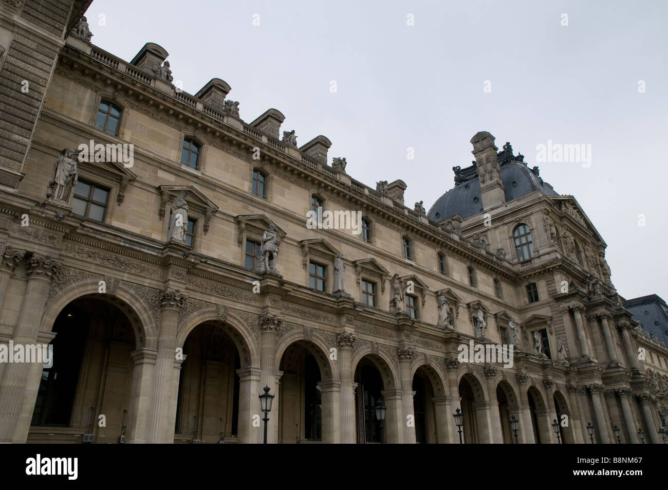 Louvre palace and museums hi-res stock photography and images - Alamy