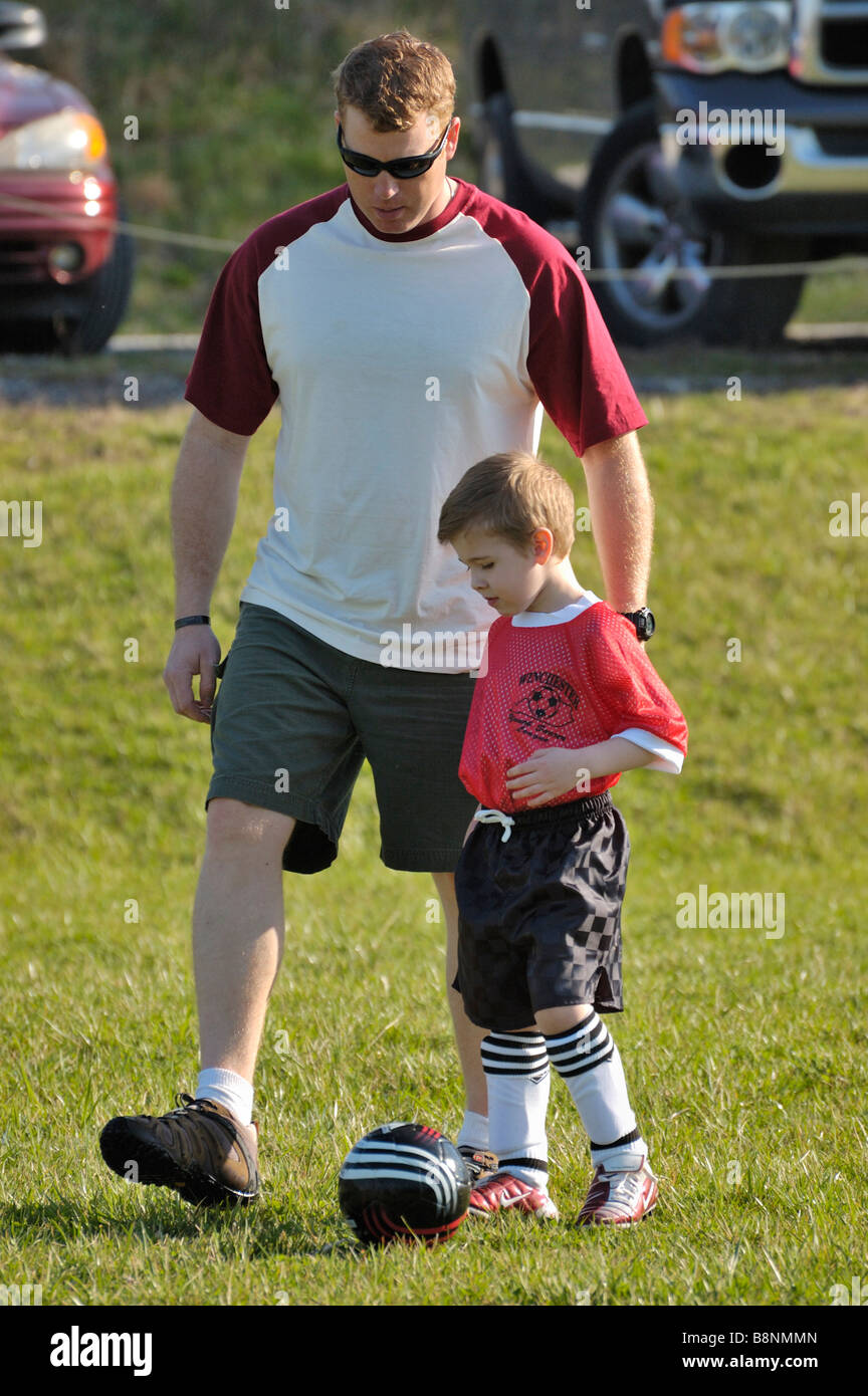 Competitive dad football hi-res stock photography and images - Alamy
