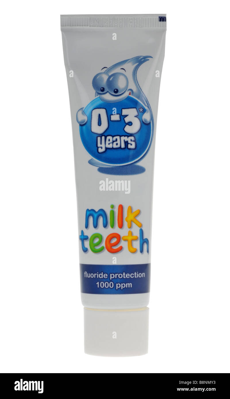 "Milk teeth toothpaste” Stock Photo - Alamy