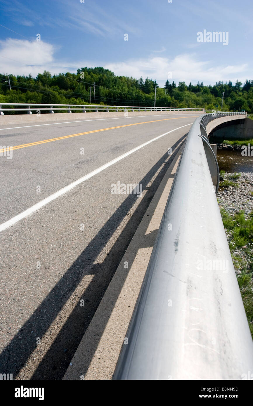Bend in the road Stock Photo - Alamy