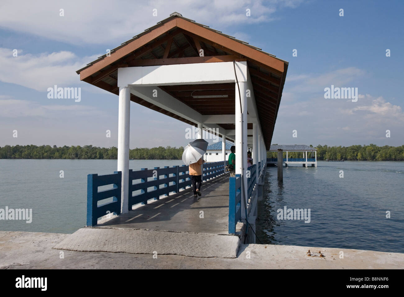 Jetty @ Pulau Ketam, Malaysia Stock Photo - Alamy