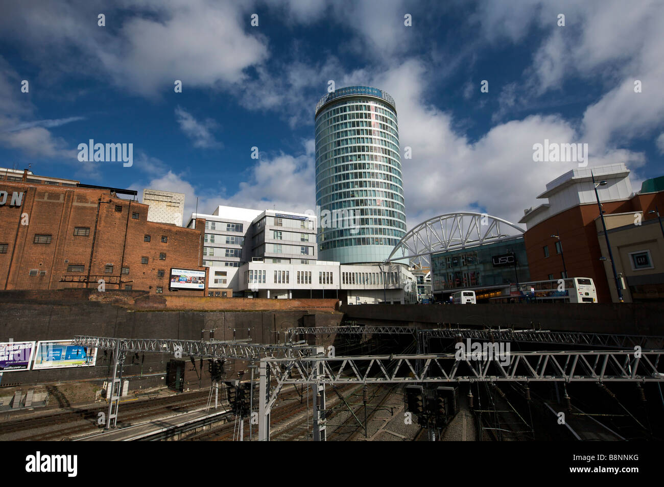 The Rotunda Bullring Shopping Centre Birmingham West Midlands England ...