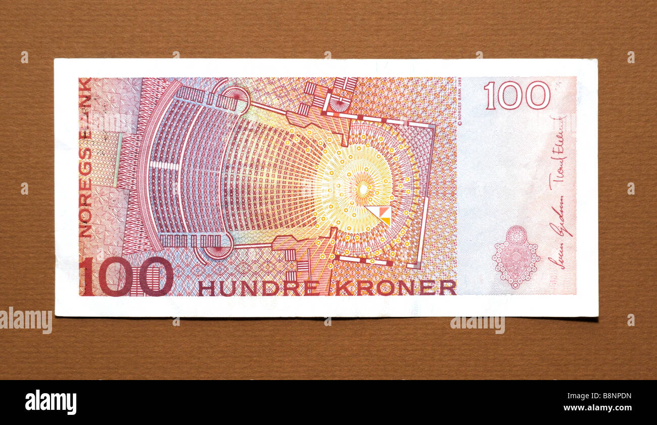 Norway 100 One Hundred Kroner Bank Note Stock Photo Alamy norway-100-one-hundred-kroner-bank-note-stock-photo-alamy