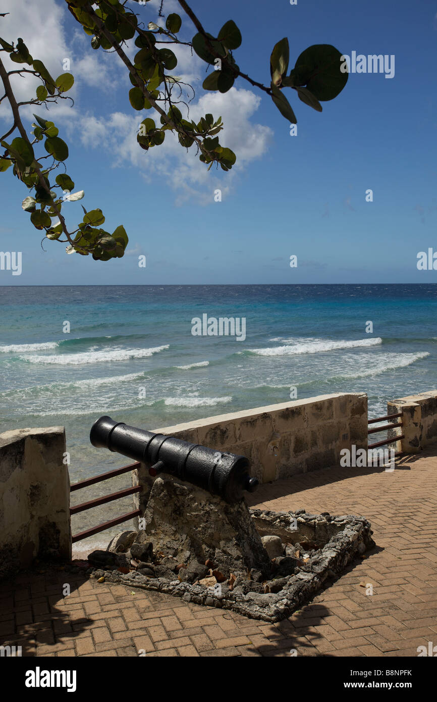 English iron cannons from 17th century at Needham's Point, Barbados ...