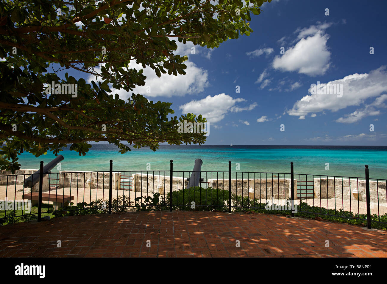 Needham's Point overlook, Barbados, "St. Michael Stock Photo - Alamy