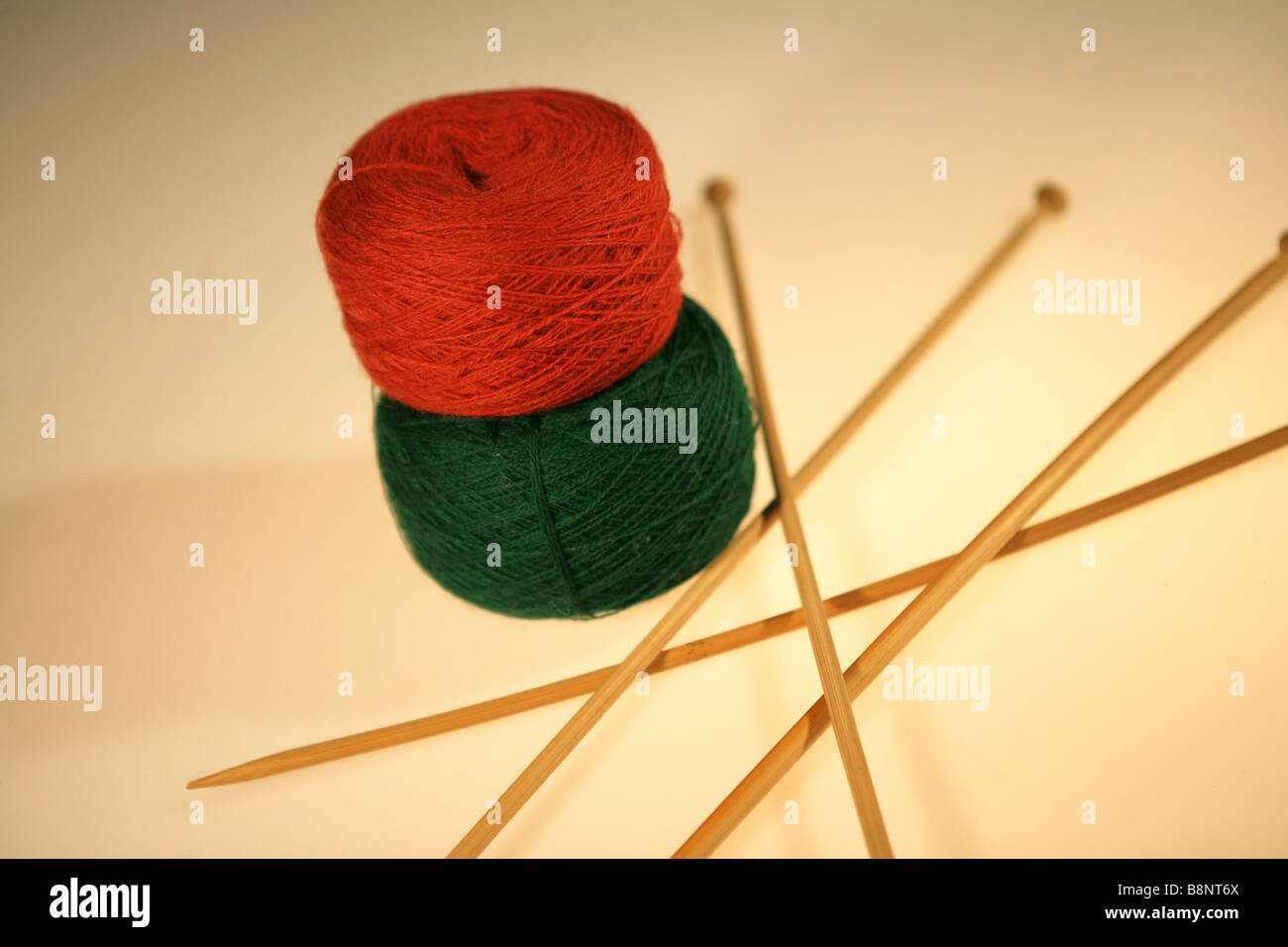 Chinese Knitting Needle And Wool,Still Life Stock Photo - Alamy