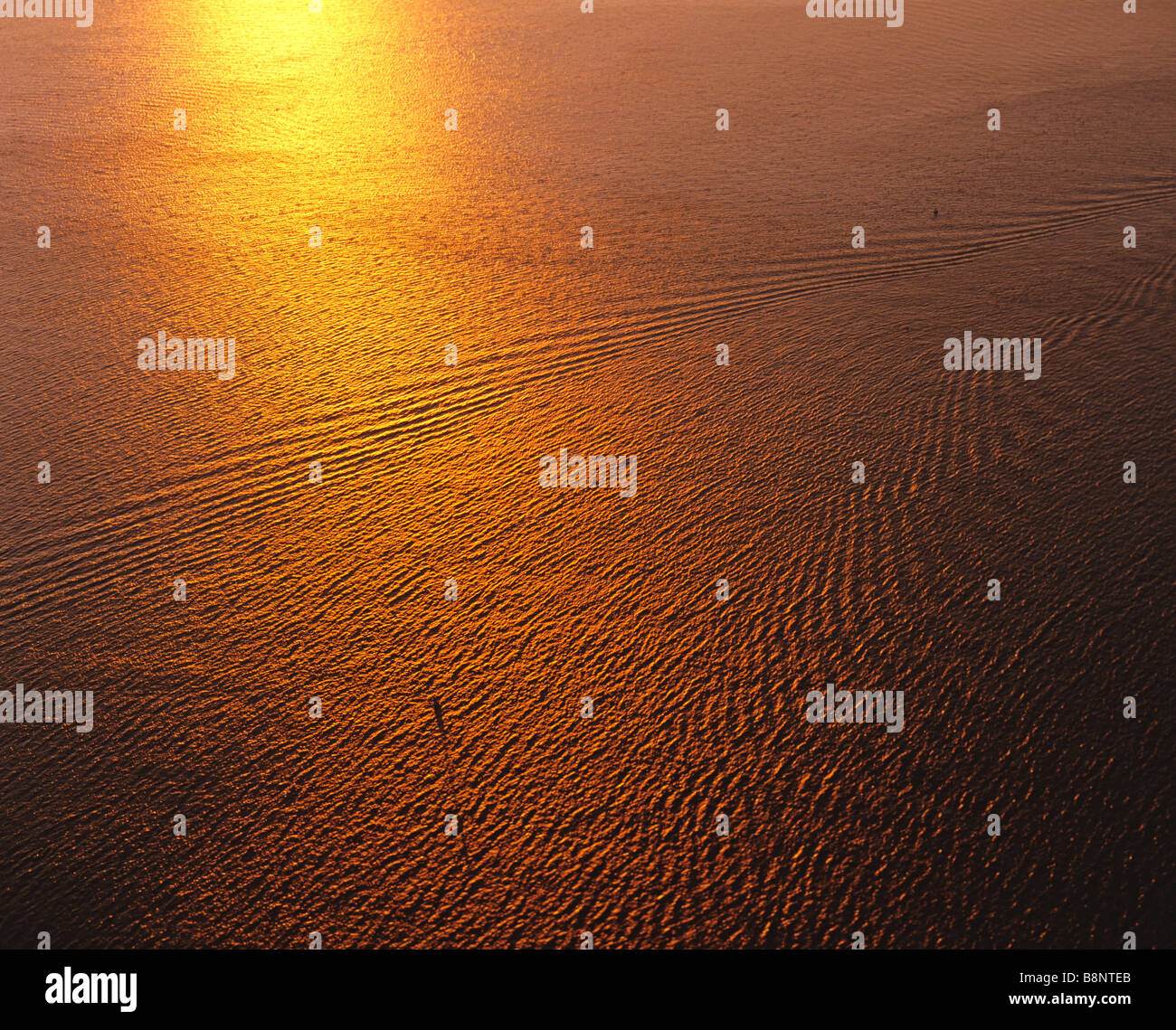 SHINING SURFACE BY SETTING SUN Stock Photo - Alamy