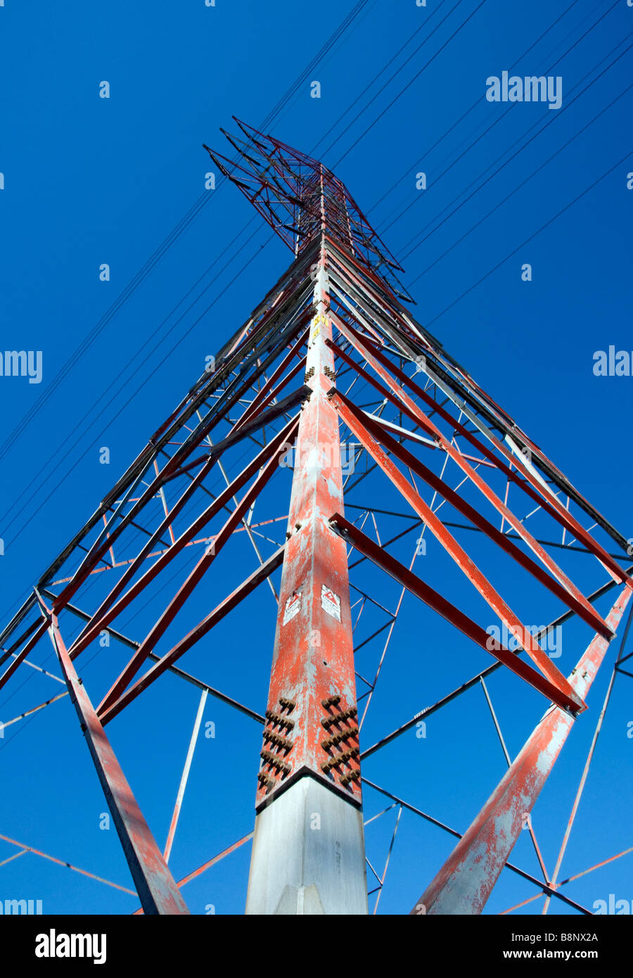 A low angle Power Standard shot Stock Photo - Alamy