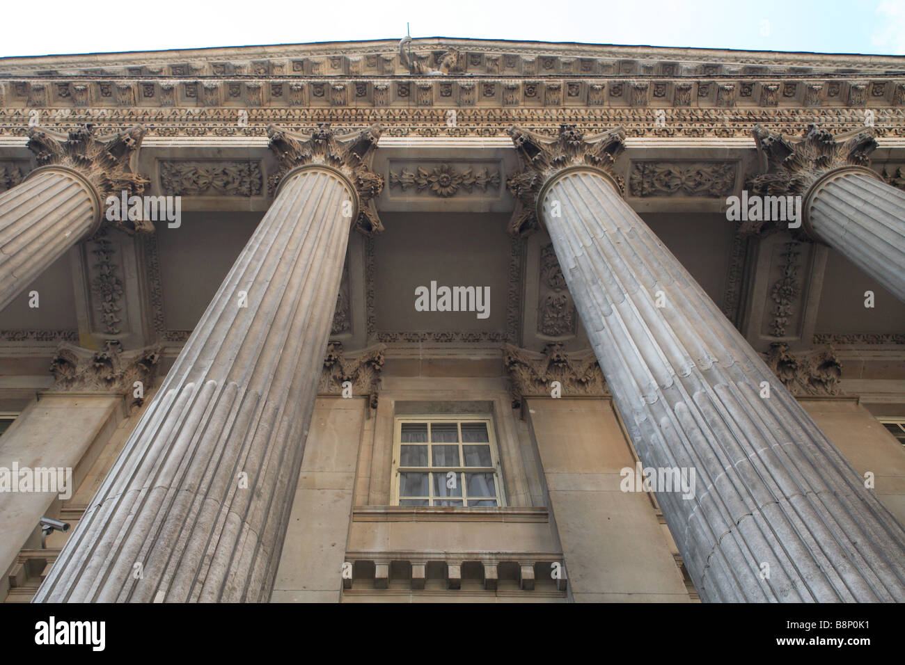 The Lord Mayor Mansion Columns City of London England Stock Photo - Alamy