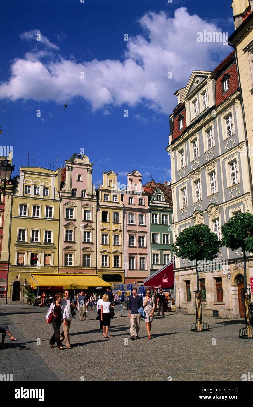 Poland, Wroclaw, Rynek, market square Stock Photo - Alamy
